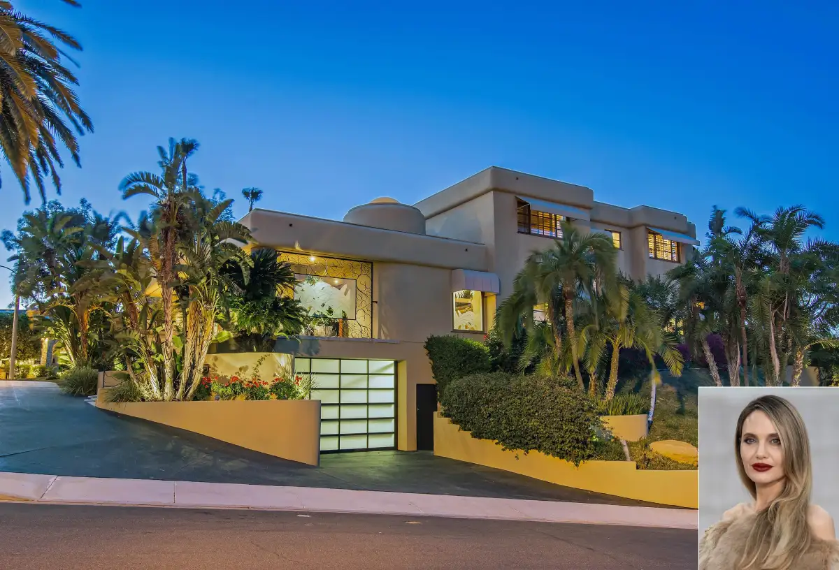 $25 Million Angelina Jolie House in Los Feliz, California