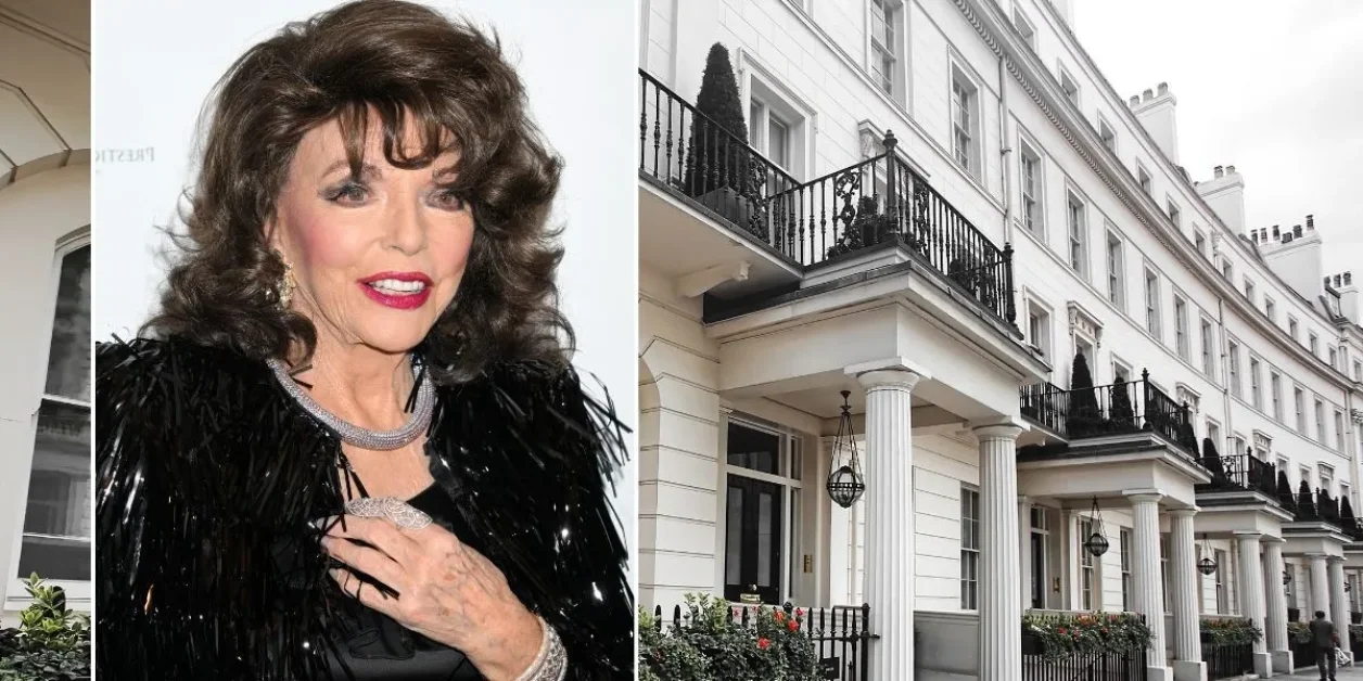 $2.1 Million Joan Collins House in London