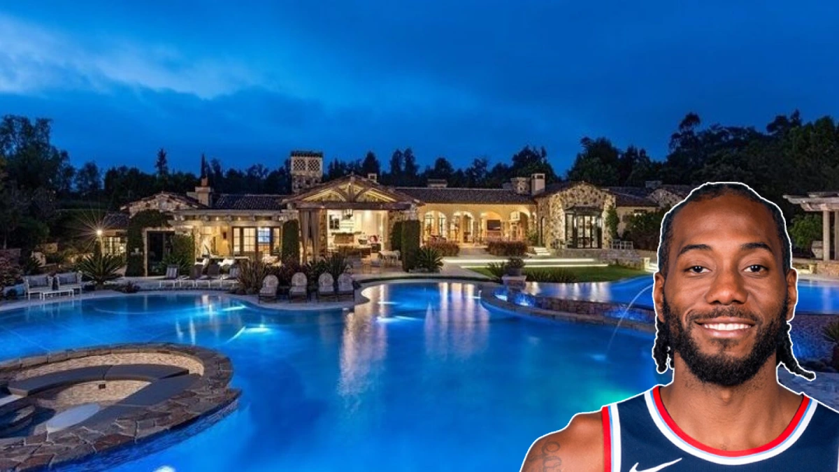$37 Million Kawhi Leonard House in Pacific Palisades, Los Angeles