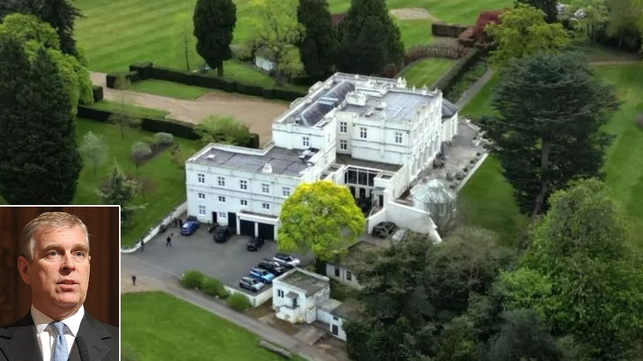 $30 Million Prince Andrew House in Royal Lodge, Windsor